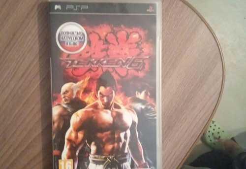 Игра для приставки PSP sony tekken 6