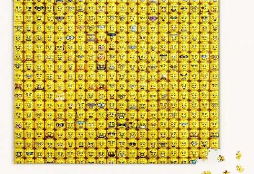 Пазл lego Minifigure Faces - 1000 элементов