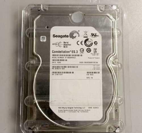 Жесткий диск 1TB Seagate Constellation ES.3 (ST100