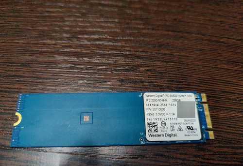 Ssd western digital pc sn520 NVMe 256 Gb