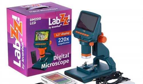 Микроскоп цифровой Levenhuk LabZZ DM200 LCD