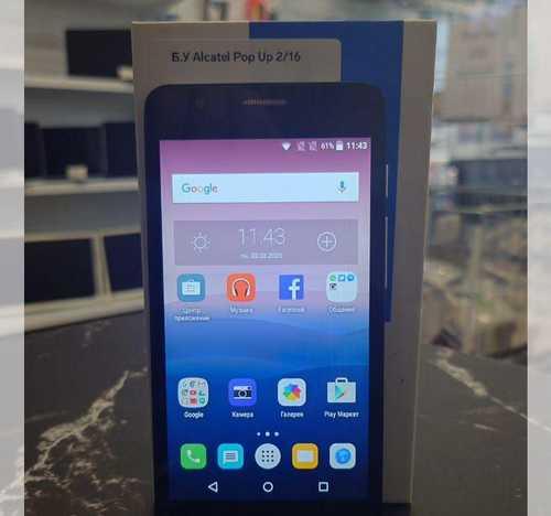 Alcatel POP UP 6044D, 2/16 ГБ