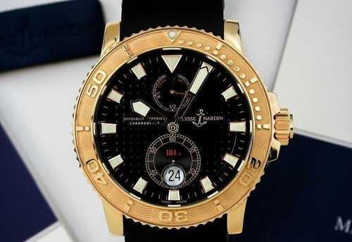 Часы ulysse nardin diver maxi marine rose gold