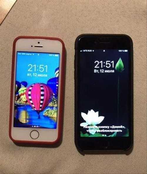 Два iPhone: 5s и 6s
