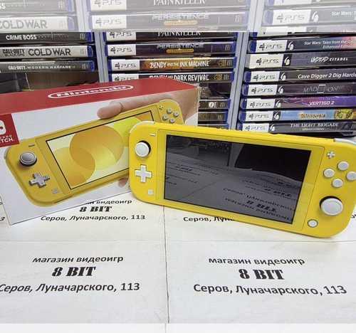Nintendo Switch Lite, 128 ГБ, Прошитая