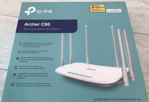 Wifi роутер tp link archer c86