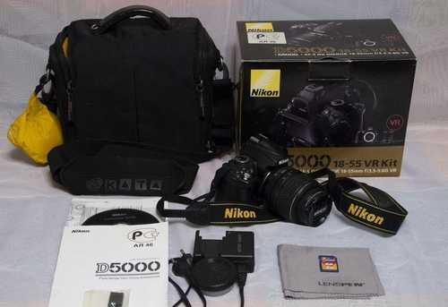 Зеркальная фотокамера Nikon D5000
