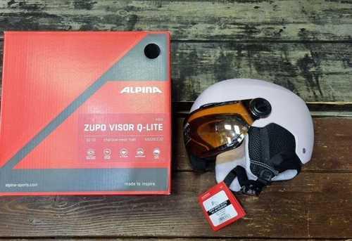 Шлем Alpina Zupo Visor Q Lite c визором (Новый)