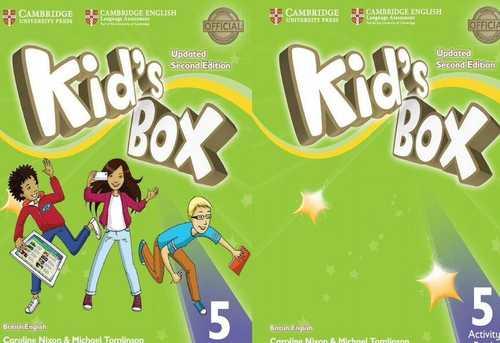 Kids box 5 учебник+тетрадь