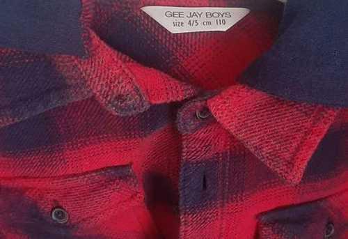 Рубашка Gloria Jeans с капюшоном р.110
