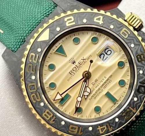 Rolex DiW Gmt Master green часы