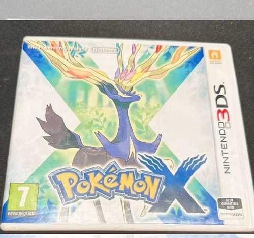 Картридж Pokemon x для nintendo 3ds