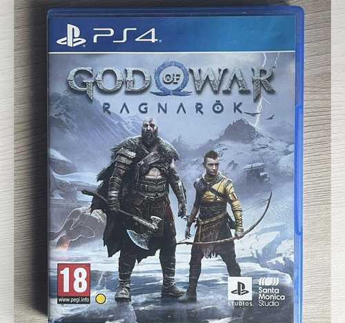 God of war ragnarok ps4 диск