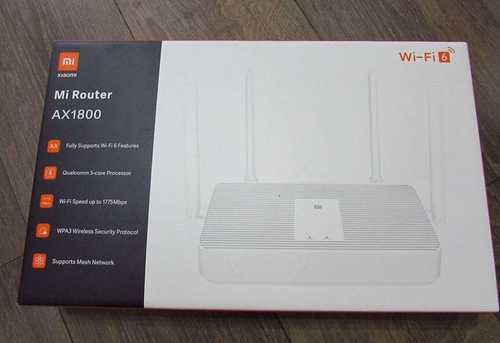 Wifi роутер xiaomi ax1800
