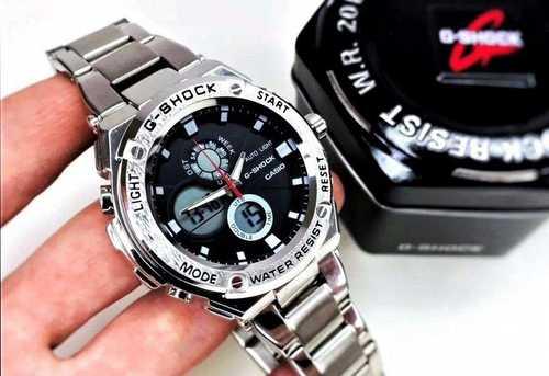 Мужские часы Casio G-Shock Silver Black