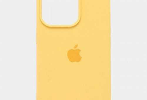Чехол на iPhone 12 Pro Силикон Magsafe желтый