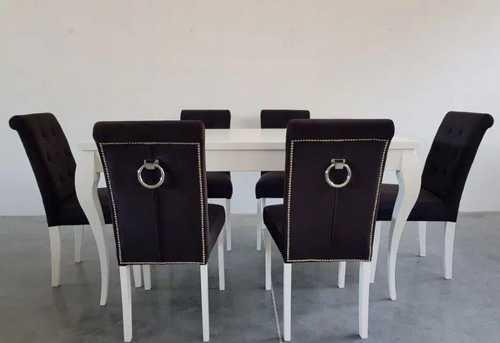Комплект стол и 6 стульев