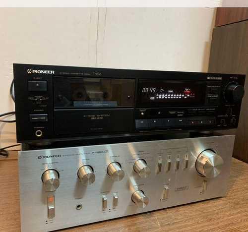 Кассетная дека Pioneer T-616 (Japan )