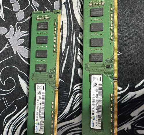 Оперативная память samsung ddr3 4 gb