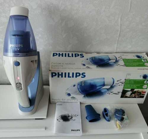 Аккумуляторный пылесос Philips FC6055