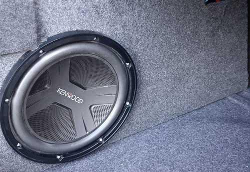 Сабвуфер + усилок Kenwood KFC-PS3017W LX4.100