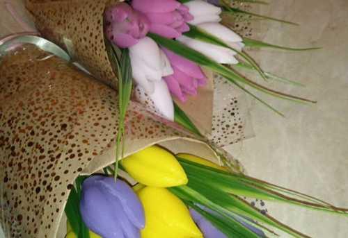 Букет цветов из мыла ручной работы