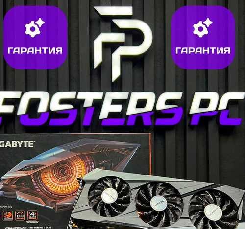 Gigabyte RTX 3070ti 8 Gb / Гарантия днс / Trade-In