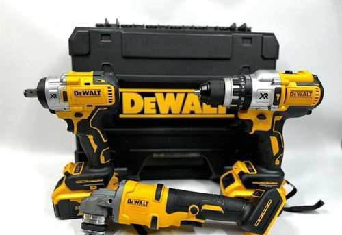 Бесщеточный аккумуляторный набор 3в1 Dewalt