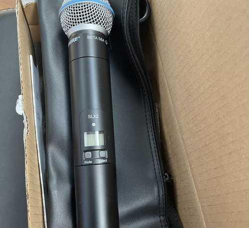 Shure slx2 beta58