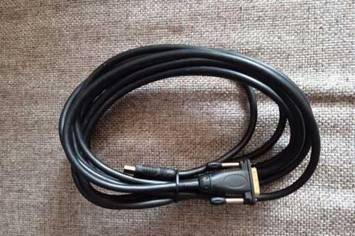 Кабель hdmi dvi, 5 м