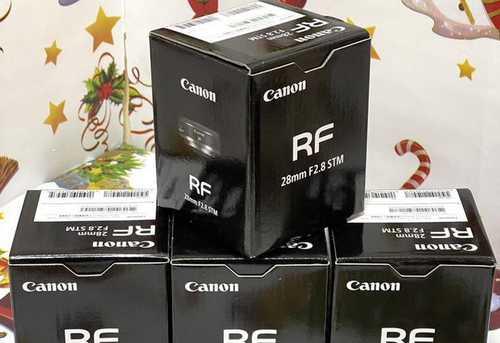 Canon RF 28mm f/2.8 STM, новый, гарантия
