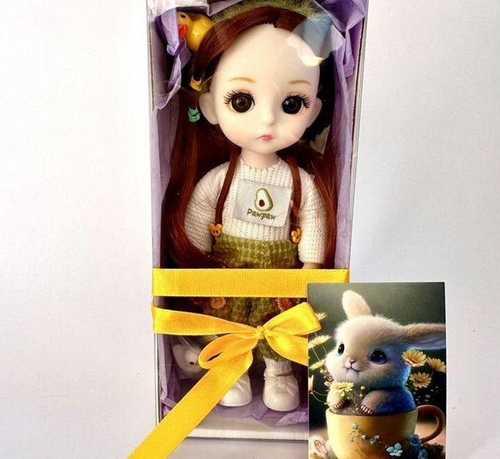 Кукла шарнирная bjd с утенком