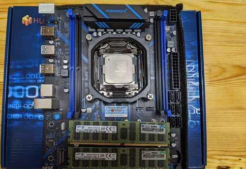 Комплект Huananzhi x99 qd4, 2650v4, 32gb ddr4