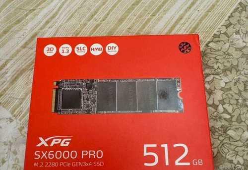 SSD M.2 adata XPG SX6000 Pro ASX6000PNP-512GT-C