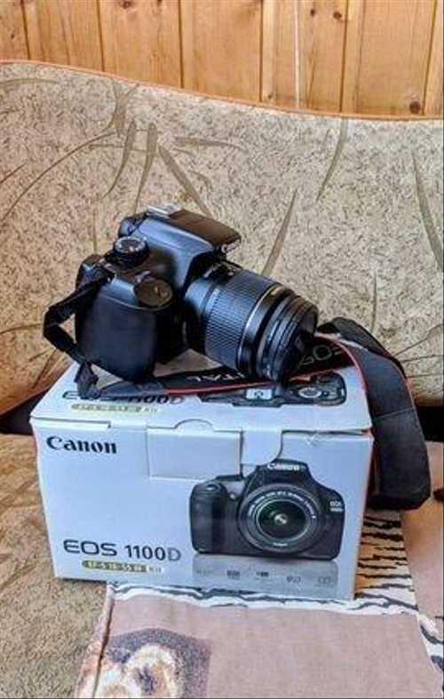 Фотоаппарат Canon eos1100d ef-s 18-55 III kit