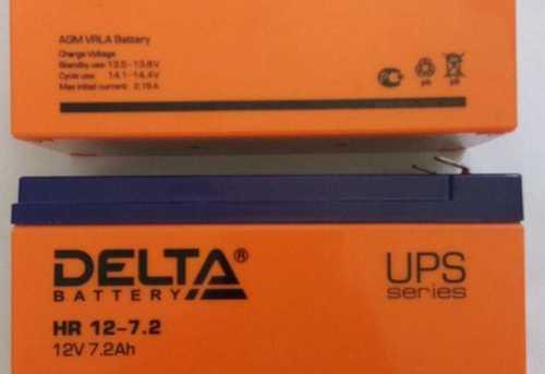 Аккумуляторная батарея для ибп Delta HR 12-7.2