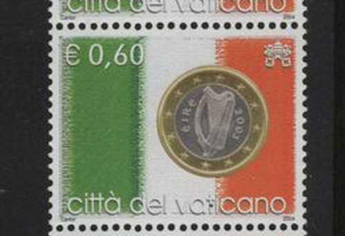 Ватикан 2004. Марки монеты 5 штук пол-номинала