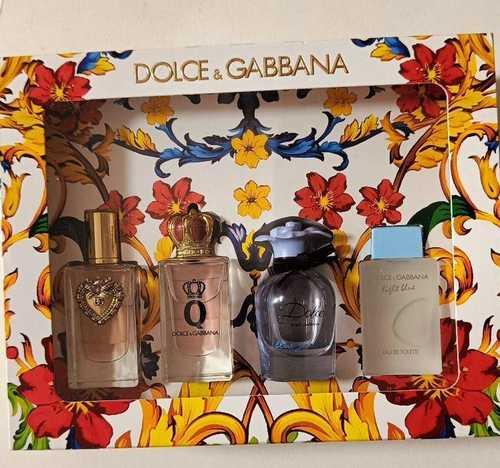 Dolce Gabbana набор миниатюр оригинал новый