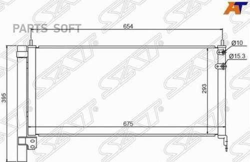 Радиатор кондиционера Лексус CT200H 10