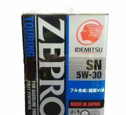 5W-30 zepro touring API SN synthetic 4л