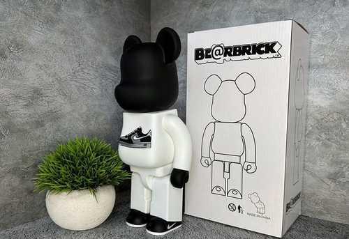 Bearbrick Nike Air Force Black and Blue Edition