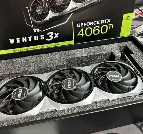 Видеокарта Msi rtx 4060 ti ventus 3x