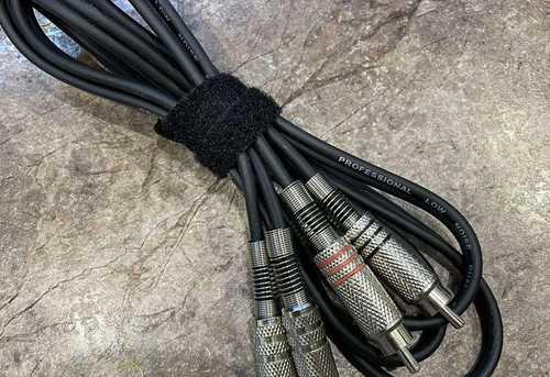 Акустический Кабель 2x6.3 мм-2xRCA