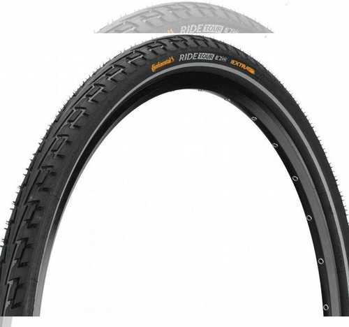 Покрышка. 28"/700x32C/28x1 1/4x1 3/4 02-0101154 (32-622) ride Tour, Extra Puncture Belt E-25 черн св