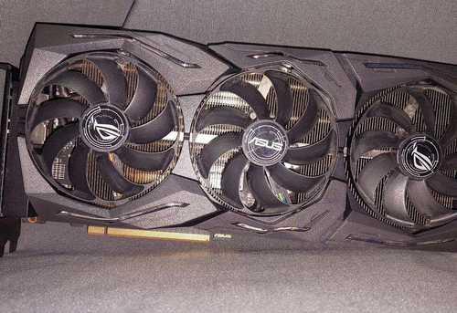 Видеокарта Rx 5700xt Asus rog strix