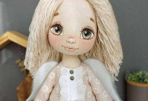 Кукла текстильная ручной работы. Домашний Ангел