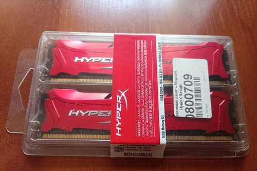 Оперативная память DDR3 2x8Gb HyperX Savage