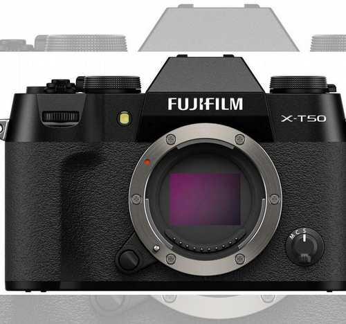 Цифровой фотоаппарат FujiFilm X-T50 Body black