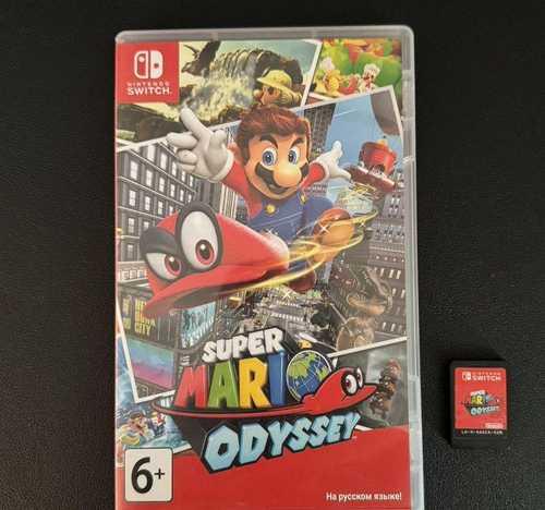 Mario odyssey nintendo switch