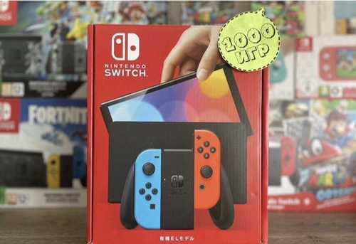 Nintendo Switch Oled 2000+ игр новые Обмен